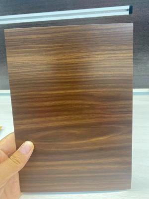 China Wooden Aluminum Composite Panel 2-8mm PE/PVDF Coating for Curtain Wall Cladding for sale