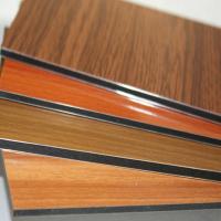 China Wooden Maple Exterior Aluminum Cladding Panels 3mm Thickness with 1220mm Width and 2440mm Length - Fire Retardant ACP Sheets for sale