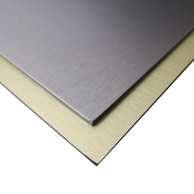China PVDF Unbroken Core Metal Cladding Sheet ACP Panels 5800mm Length for sale