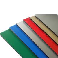 China PVDF Unbroken Core Metal Cladding Sheet ACP Panels 5800mm Length for sale