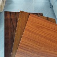 China 8mm Thickness Wooden Aluminum Composite Panel with PVDF Coating for Curtain Walls - 1220mm Width, 2440mm Length for sale
