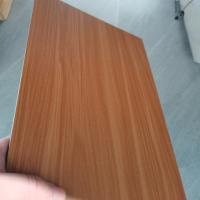 China PVDF Wooden Aluminum Composite Panel 1220mm x 2440mm with 10-15 Year Guarantee for Construction for sale