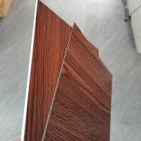 China PVDF Wooden Aluminum Composite Panel 1220mm x 2440mm with 10-15 Year Guarantee for Construction for sale