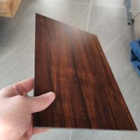 China 1240mm Width Wooden Aluminum Composite Panel with 3-4mm Thickness and 5-15 Year Warranty for Outdoor Cladding for sale