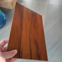 China 1240mm Width Wooden Aluminum Composite Panel with 3-4mm Thickness and 5-15 Year Warranty for Outdoor Cladding for sale