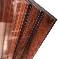 China 4mm Thickness PE Aluminum Composite Panels 1220mm x 2440mm for Building Cladding with 5-8 Year Warranty for sale