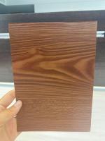 China Wood Colored PVDF Aluminum Composite Panel 1.57m Width with 20-Year Color Warranty for Building Cladding for sale