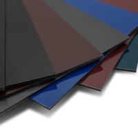 China PVDF & PE Coated Aluminum Composite Panel 3mm-8mm Thickness for Exterior Walls with ISO9001 Certification for sale