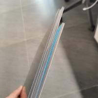 China Flash Silver PVDF Aluminum Composite Panel 4mm High Dimensional Stability Advertisement Sheet for sale