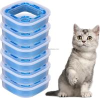 China Eco-Friendly Cat Litter Refill Bags 7-Layer Co-Extrusion 6m Length Odor-Control Disposal Bags for sale