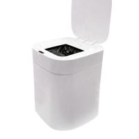 China 20L Smart Trash Can with Automatic Self-Sealing Lid and Scale Tray for Office & Hotel Use for sale