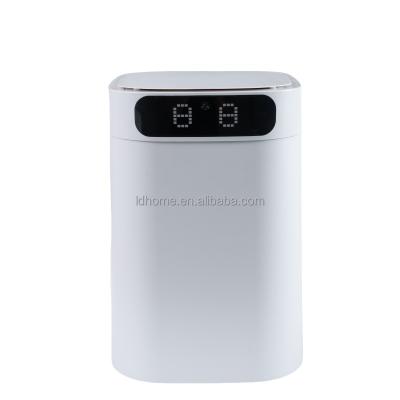 China Customized 17.5L Motion Sensor Kitchen Trash Can Automatic Self Sealing Smart Waste Bin for sale