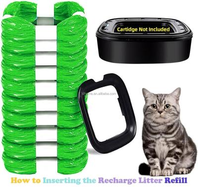 China Universal Fit Cat Litter Refill Bags 7 Layer Coextrusion 6m Length for Litter Disposal Systems for sale