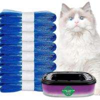 China Customizable Odor Control Cat Litter Refill Bags 4.5m-8m Length Options with EVOH Material and Logo Customization for sale