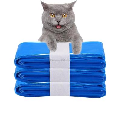 China Custom Biodegradable Cat Litter Liner Bags 7m Self Sealing Eco Friendly Waste Bags for sale