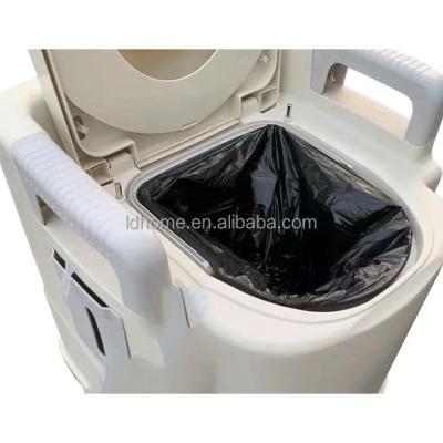 China Smart Trash Can Refill Bags 6 Pack Black Self-Sealing 10 Meters Length Compatible with Townew T1S for sale