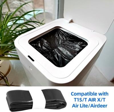 China Anti-Bacterial Self Sealing Trash Can Refill Bags 8m Length Universal Fit Smart Bin Replacement for sale
