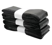 China Customized Compostable Kitchen Trash Bags 4.5m Length Black Automatic Self Seal Trash Can Bags for sale
