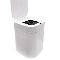 China Auto Seal Dustbin 17.5L Intelligent Induction Self Sealing Trash Can Hands Free Touchless Electric Trash Can for sale