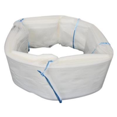 China 10m PE Industrial Vacuum Cleaner Dust Bag - Heavy Duty Folded Filter Bags with Custom Logo for sale