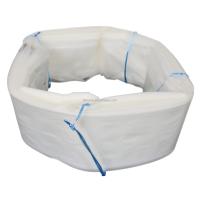 China Continuous Fold Dust Collection Bag for Dust Extractor Box of 4 Bags with Zip Ties Custom Size PE for sale