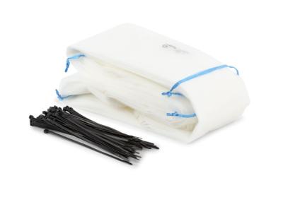China Custom 72ft Industrial Vacuum Dust Collector Bags 4-Pack for Concrete Grinding and Drilling for sale