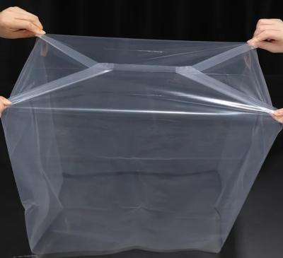 China LDPE Clear Polyethylene Dust Bag 4-Sided Seal Universal Fit 50x70cm for Industrial Machines for sale