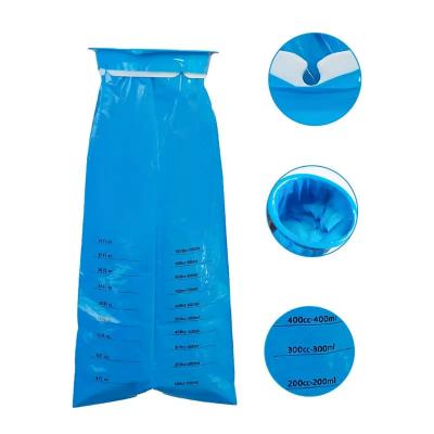 China Disposable Medical Grade Emesis Bags - 35 Pack 1000ml Capacity with Leak-Proof Closure for Motion Sickness for sale