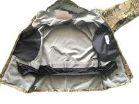 China Outdoor Fleece Tactical tactical Jacket And Pants With Hood Waterproof Laminated Fabric for sale