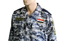 China Epaulets Iraq BDU Army Uniform with Polyester / Cotton Fabric Multiple Pockets for sale
