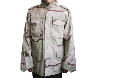 China Polyester / Cotton M65 tactical Desert Camo Jacket Functional For Saudi Army for sale