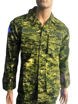 China 65 Polyester 35 Cotton / Twill Fabric ACU tactical Uniform Set For Malaysia Army for sale