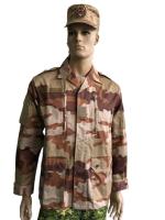 China Desert Camouflage TC 65/35 Twill French tactical Uniform F2 Style For Outdoor Activity for sale