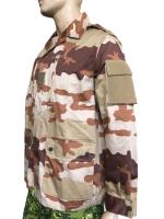 China Desert Camouflage TC 65/35 Twill French tactical Uniform F2 Style For Outdoor Activity for sale