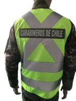 China Men Polyester Yellow Reflective Tactical  Vest For Chile Construction Warning for sale