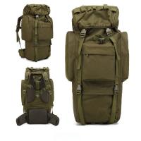 China Camouflage tactical Tactical Backpack Multifunctional 65L With Double Shoulder Straps for sale