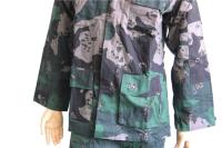 China Polyester Cotton Philippine  Security Uniform In Woodland Camou For Training for sale