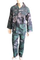 China Polyester Cotton Philippine  Security Uniform In Woodland Camou For Training for sale