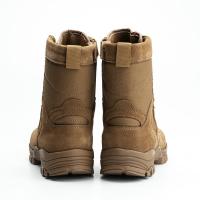 China Full Grain Leather Brown Combat tactical Boots Winter Mountaineering Boots Abrasion Resistant Puncture Proof for sale