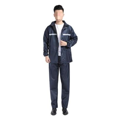 China PU Coating tactical Raincoat Poncho Windproof For Men And Women Full Body Protection for sale