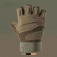 China Outdoor Sport Combat Tactical Half Finger Gloves Shock Resistant for Hiking for sale