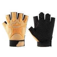 China Half Finger Combat Tactical Gloves Khaki Outdoor Hiking Sport Hunting Training Cycling for sale