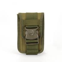 China Outdoor Phone Hanging Tactical Waist Bag 6 Inch With Molle System And Wallet for sale