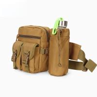 China Outdoor Kettle Hanging Tactical Accessories Multifunctional Camouflage Waist Bag 600D Nylon for sale