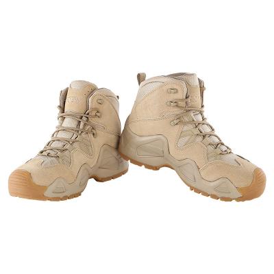 China Men'S Mid Top tactical Hiking Boots Breathable For Outdoor Sports for sale