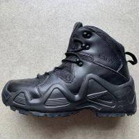 China Men'S Mid Top tactical Hiking Boots Breathable For Outdoor Sports for sale
