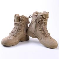China High Top Hiking Cow Leather tactical Boots For Both Men And Women Outdoor Sports for sale