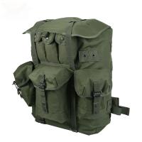China Iron Frame Olive Green Tactical Backpack For Outdoor Camping for sale