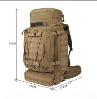 China Multifunctional Molle Tactical Shoulder Bag 90L for Outdoor Camping Travel for sale