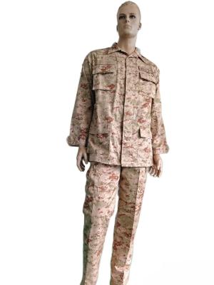 China Tactical BDU tactical Uniform Camouflage Combat Uniform 65 Polyester 35 Cotton Blend for sale